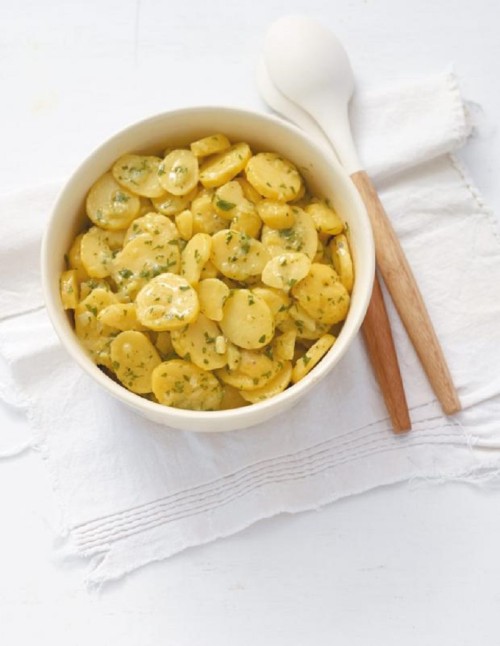 Amanida de patates | Recepta de cuina de Joan Corminas - RECEPTES.CAT