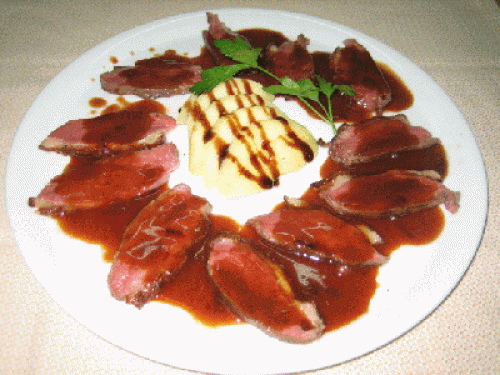 Magret d`anec a l`oporto | Recepta de cuina de Joan Corminas - RECEPTES.CAT