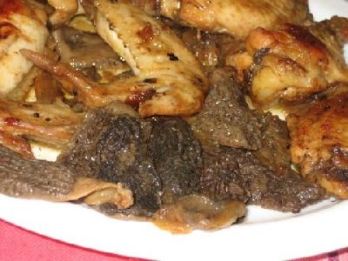 Aletes de pollastre amb múrgoles | Recepta de cuina de Lourdes Xargayo ...