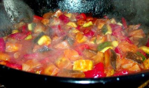 Samfaina | Recepta de cuina de Eduard Lluis Palaus - RECEPTES.CAT