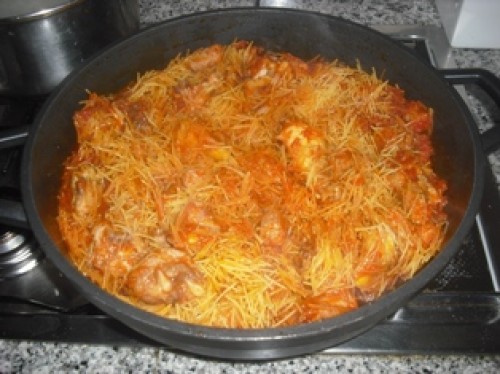 Fideus a la cassola | Recepta de cuina de Jordi Bosch Negre - RECEPTES.CAT