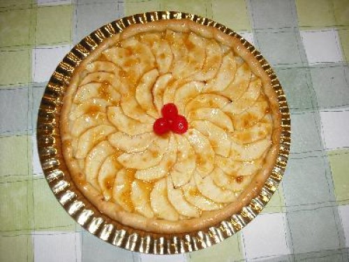 Pastis de poma amb crema | Recepta de cuina de Joan. R. Carbonell ...