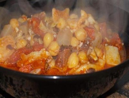 Cap i pota amb cigrons | Recepta de cuina de Jordi Garcia Miguel ...