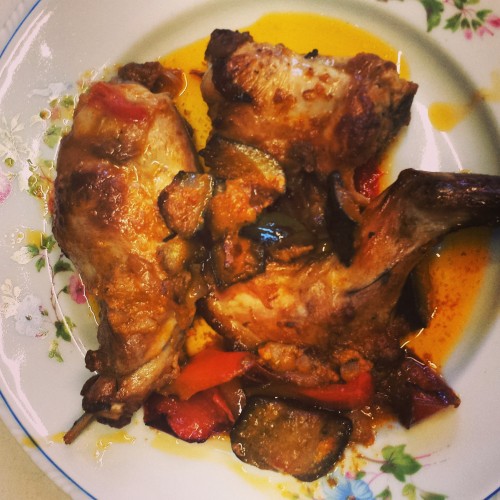 Conill amb samfaina | Recepta de cuina de Montse boada colome ...