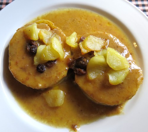 Tall rodó de pollastre de pagès farcit amb salsa de poma | Recepta de ...